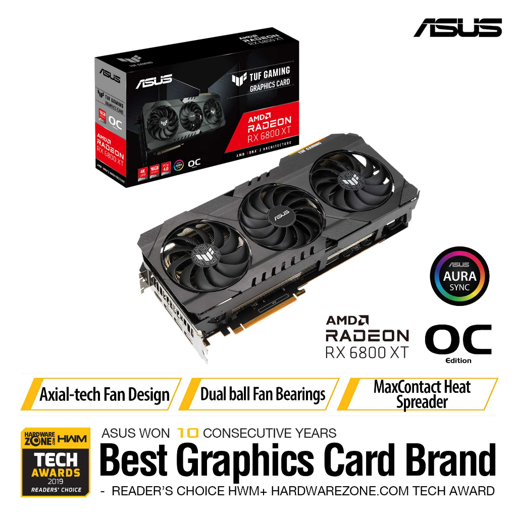 ASUS TUF GAMING Radeon RX 6800 XT is a truly tenacious performer ...