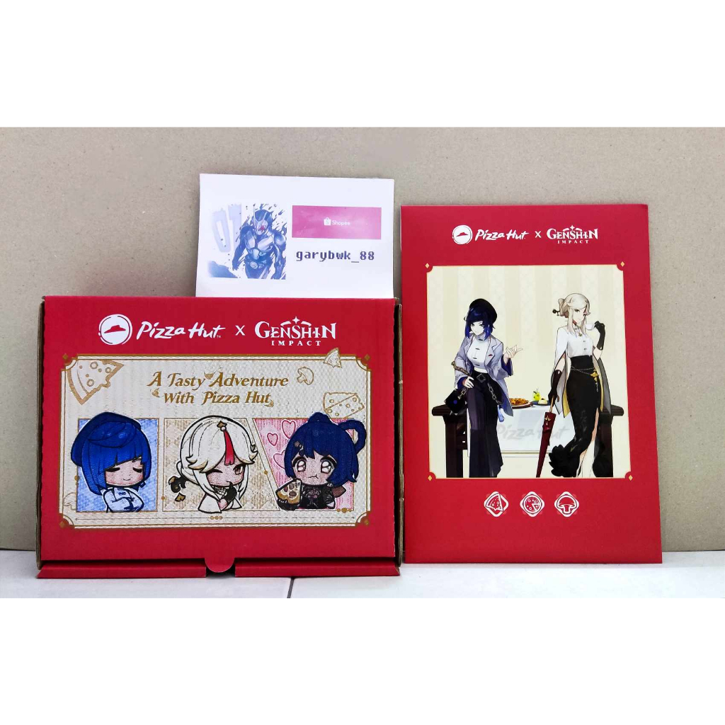 [STOCK READY] GENSHIN IMPACT X PIZZA HUT PIZZAHUT MELTS LIMITED ...
