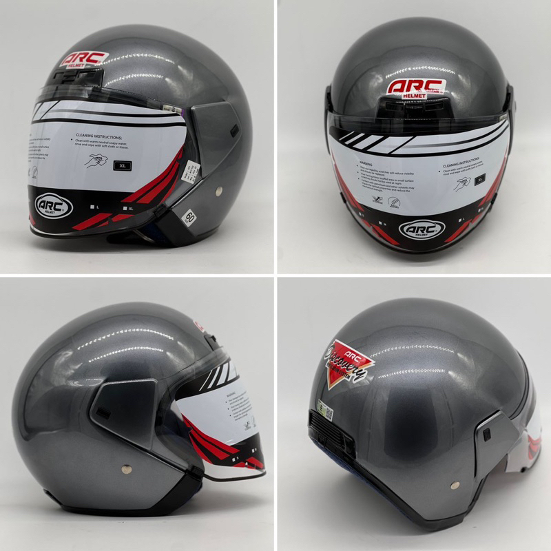 ARC Discovery Fibreglass Helmet | Shopee Malaysia
