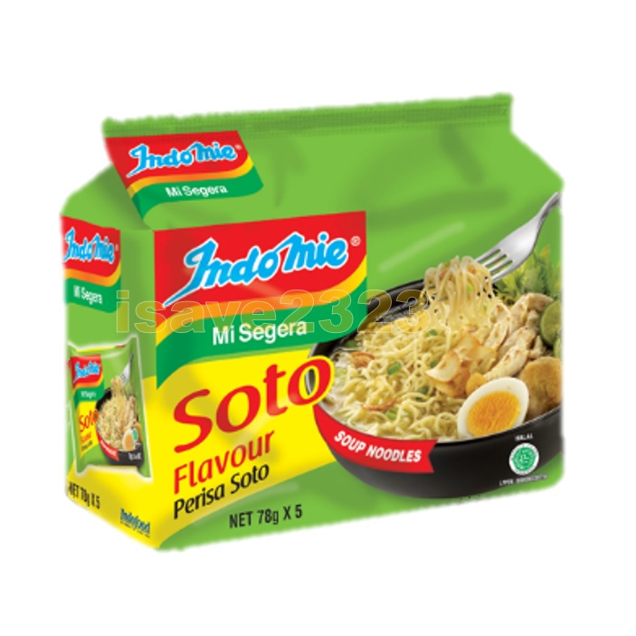 [HALAL] Indomie Mi Segera Mi Goreng / Sup (78g / 85g x 5pcs) - Asli ...