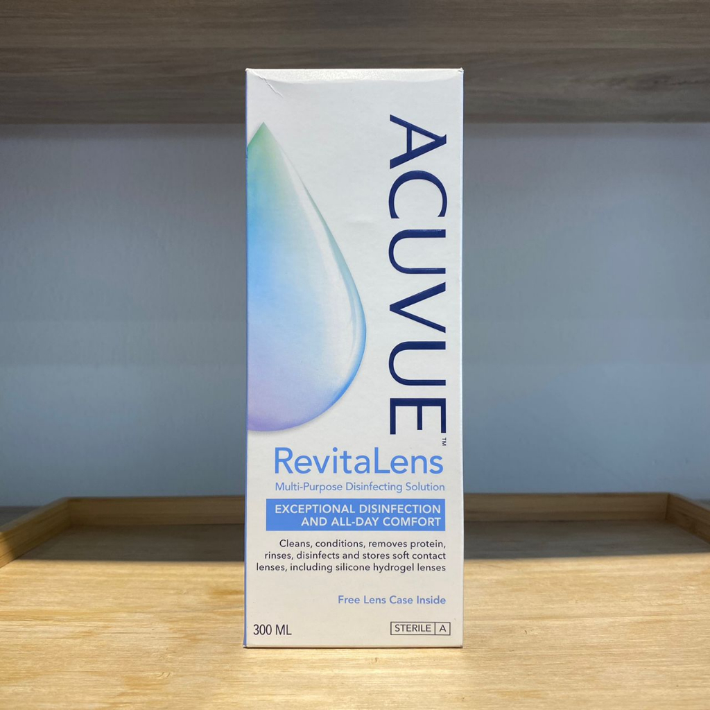 Acuvue RevitaLens Multi-Purpose Disinfecting Solution 300ml | Shopee ...