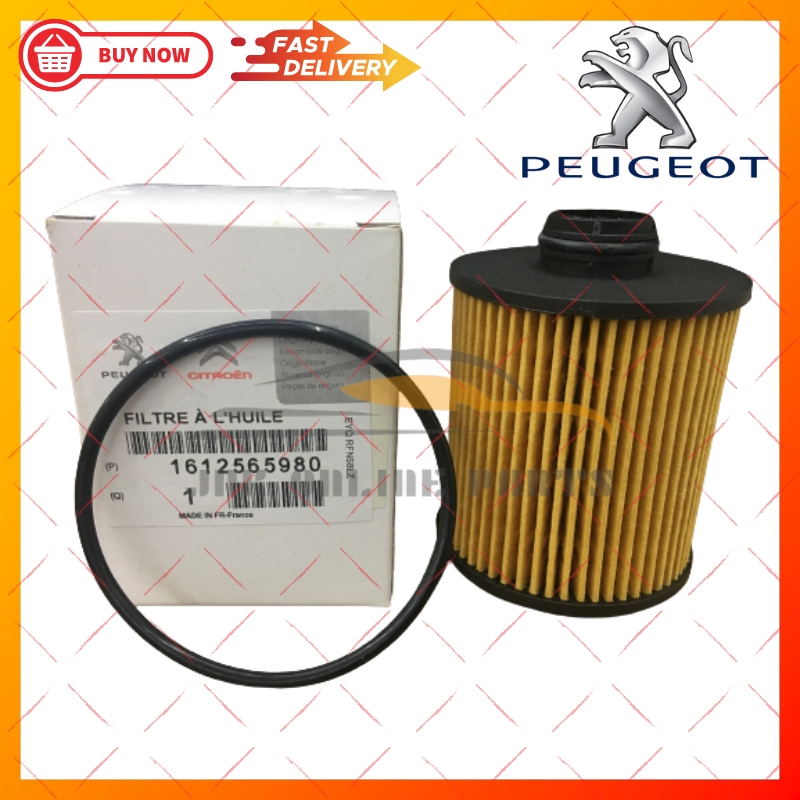 PEUGEOT 3008 5008 1.6CC (2018) OIL FILTER 1612565980 | Shopee Malaysia