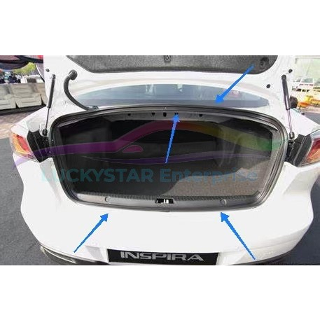 REAR BONNET TRUNK LID BOOT RUBBER (MN503296) PROTON INSPIRA MITSUBISHI ...