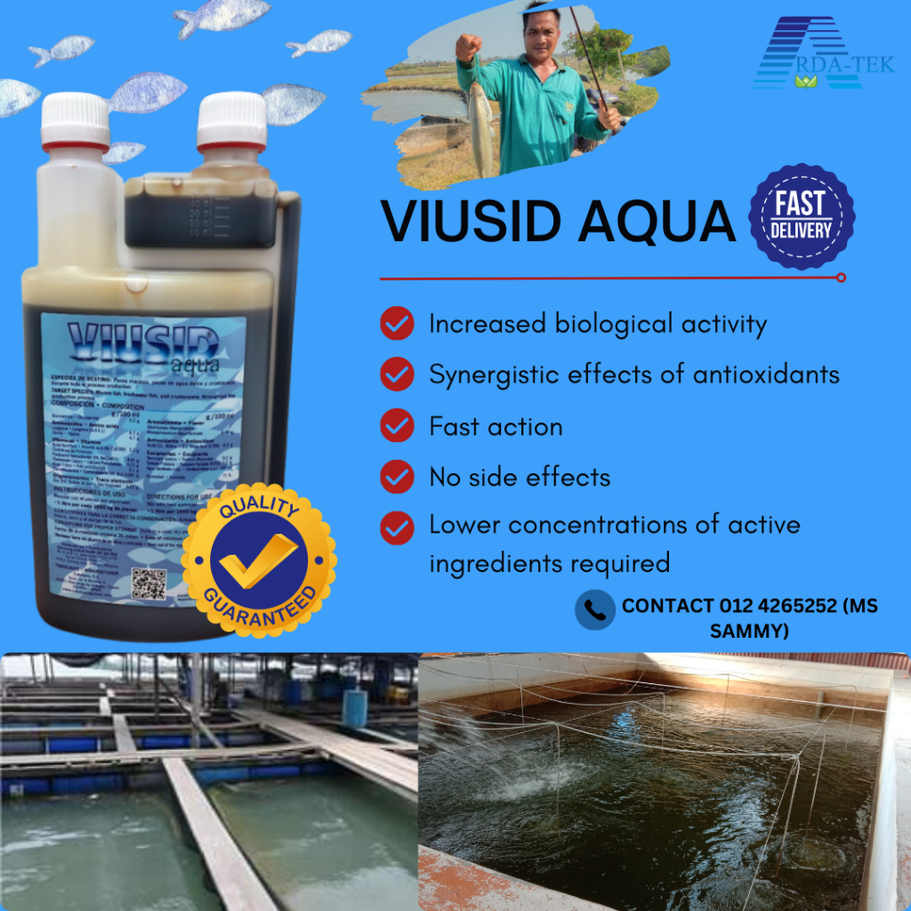VIUSID X 1 LITER FISH AND SHRIMP HEALTHY SUPPLEMENT & PREVENTION ...