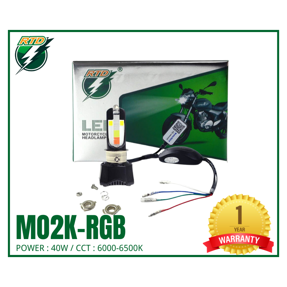 RAYTON RTD M02K-RGB LED MOTORCYCLE HEADLIGHTS | (ORIGINAL) RTD MALAYSIA ...