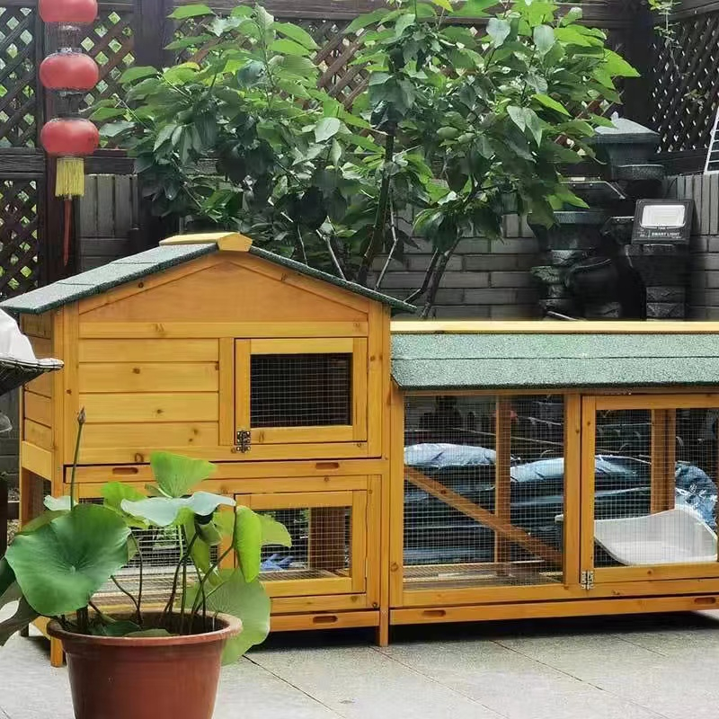 Waterproof Rabbit Cage Bunny Pigeon Chicken Coops Pet Cat Dog House ...
