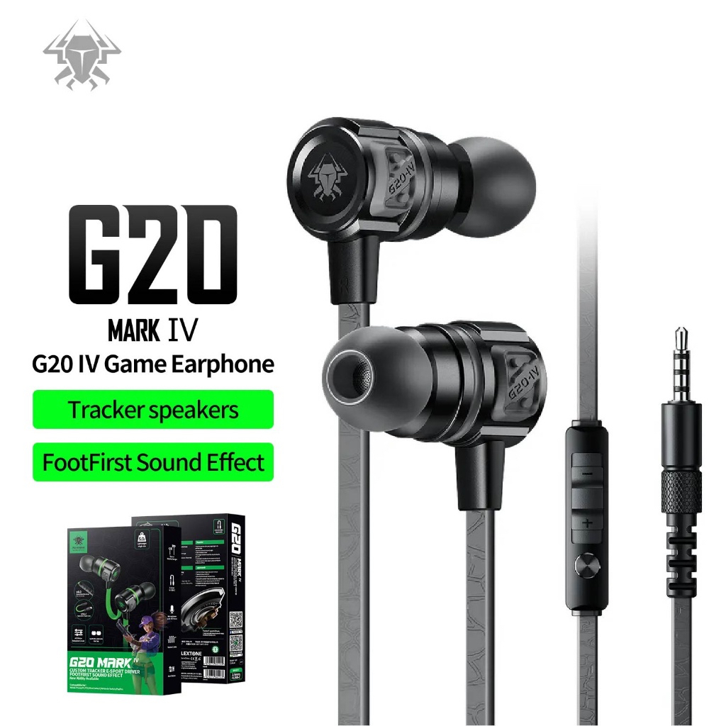 【1Yr Warranty】 PLEXTONE G15 G20 G23 G25 Earphone Gaming E-Sports Metal ...