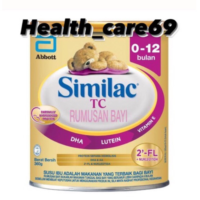 SIMILAC TC RUMUSAN BAYI ( 0-12 BULAN )free sample SIMILAC COMFORT (1 ...