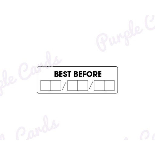 Sticker Label Baik Sebelum Sticker / Expiry Date / Kitchen Organizer ...
