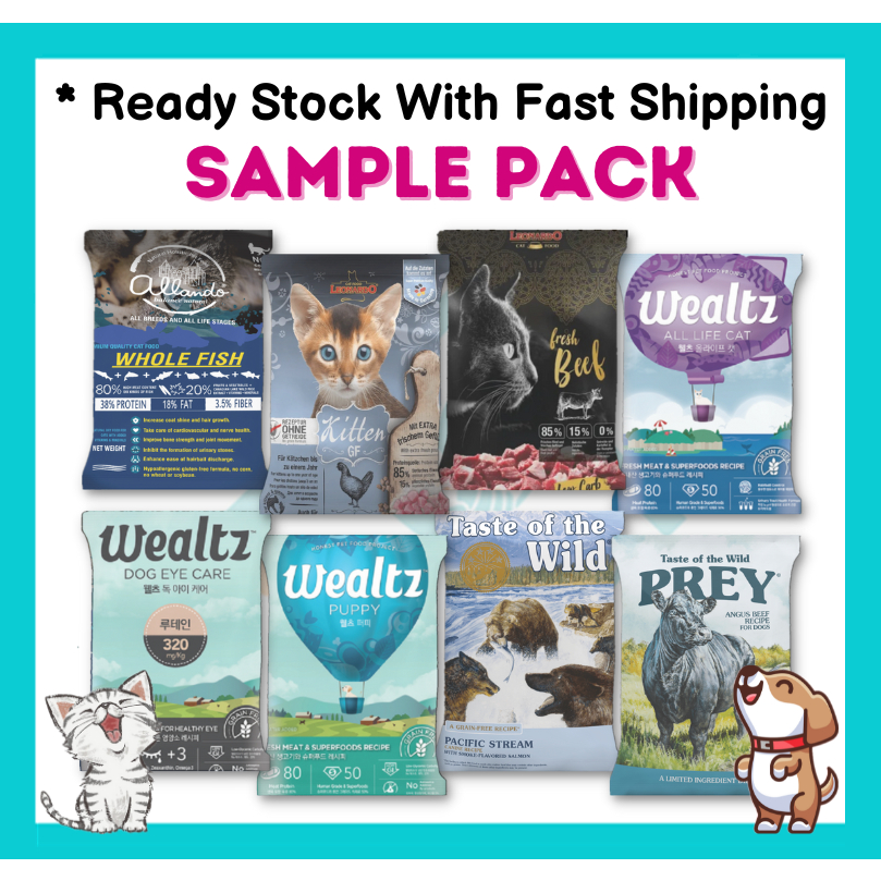PET FOOD SAMPLE FOR DOG / CAT | Shopee Malaysia