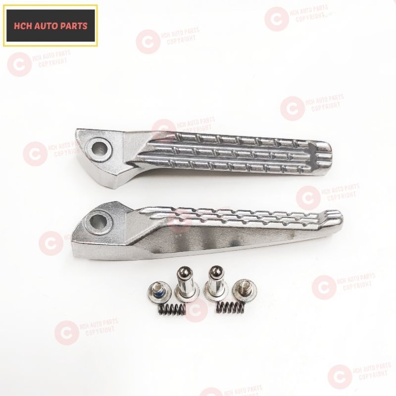 REAR FOOTREST (LH+RH) - YAMAHA - NMAX 155 V1/V2/ NMAX 155/ AEROX 155 ...