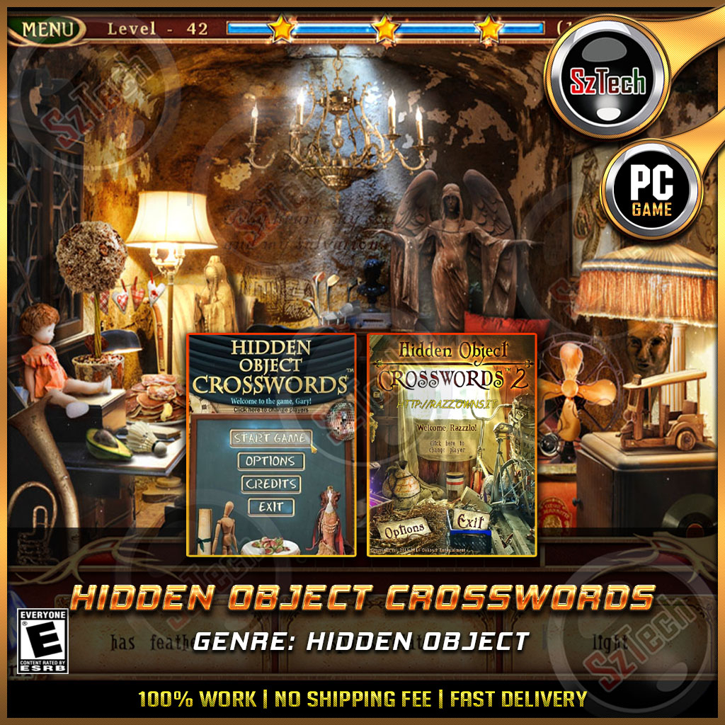 Hidden Object Crosswords 1-2 [PC/LAPTOP GAME] 🔥 [ DIGITAL DOWNLOAD] 🔥 ...