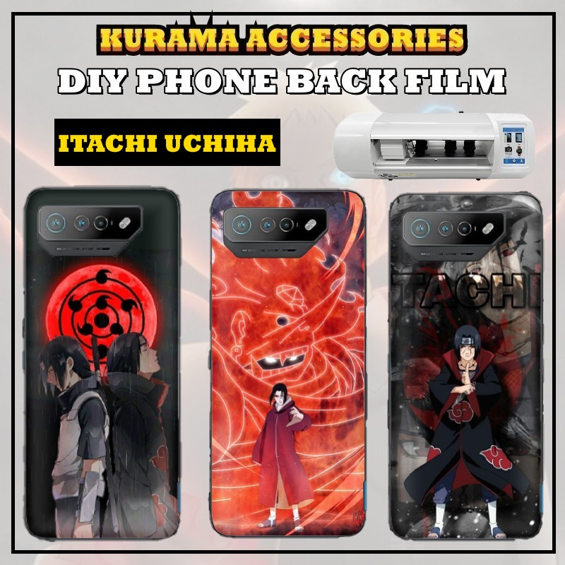 [ ITACHI UCHIHA ] Customize Mobile Phone Back Screen Protector Film ...