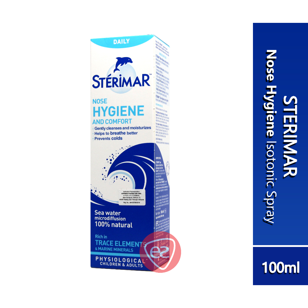 Sterimar Nose Hygiene Sea Water MicroDiffusion Nasal Spray 100ml ...