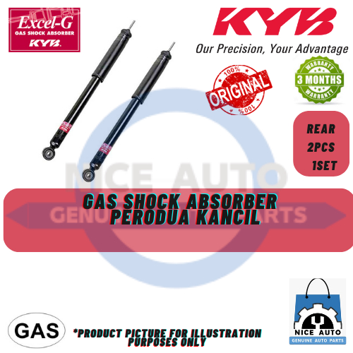 PERODUA KANCIL (REAR 2PCS) 100% ORIGINAL KAYABA (KYB) EXCEL-G GAS SHOCK ABSORBER | Shopee Malaysia