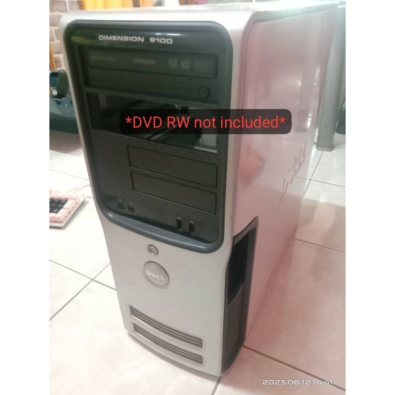 Dell Dimension 9100 Computer Case (with accessories) | Shopee Malaysia