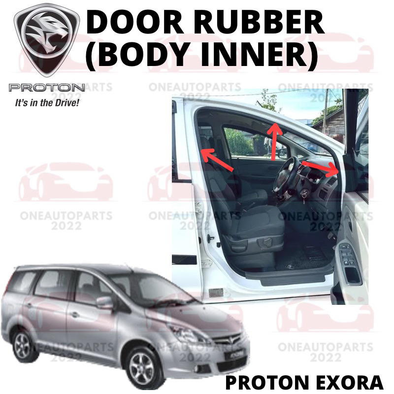 [ORIGINAL PROTON PARTS] BODY INNER DOOR RUBBER for PROTON EXORA (1 ...