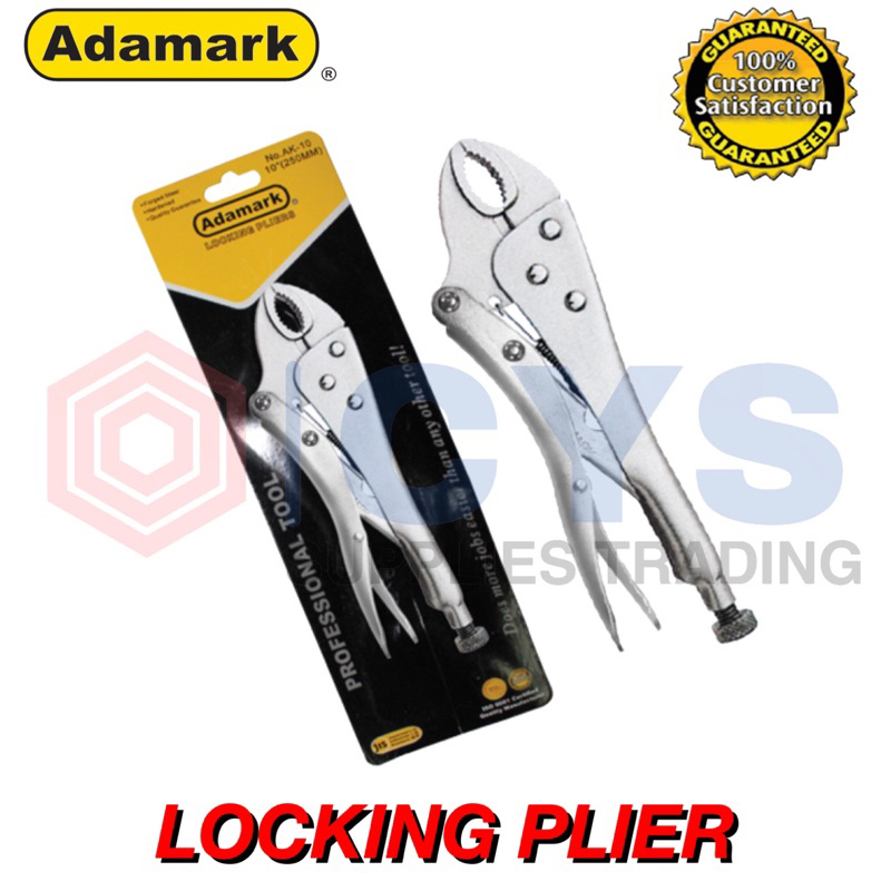 (100% QUALITY) ADAMARK LOCKING PLIER (5” / 7” / 10”) 🇲🇾 BRAND MALAYSIA ...