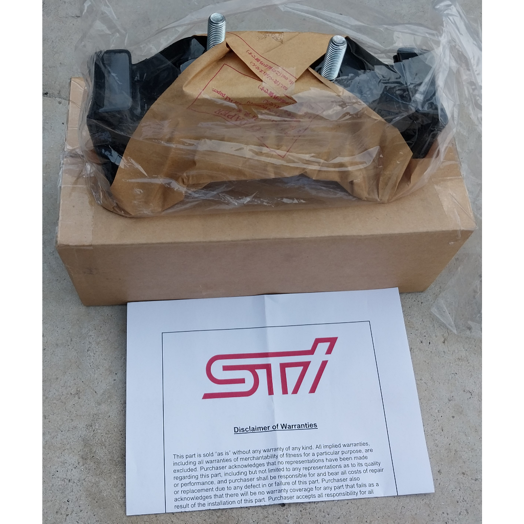 STI Group N mission mount ST4100055200 gearbox 5 speed 5MT Impreza WRX Forester Legacy GC8 GDA ...