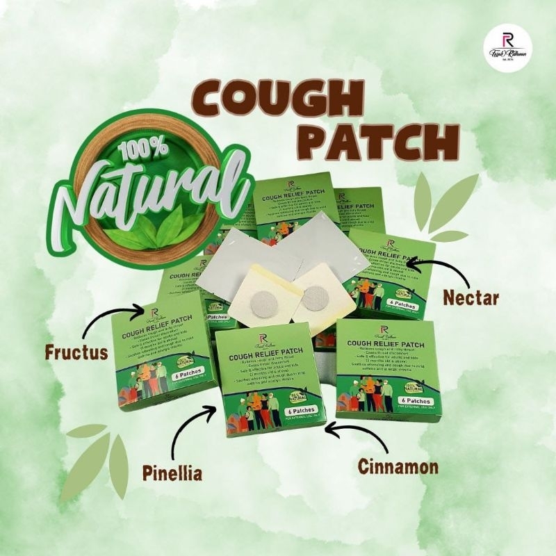 Cough Relief Medical Patch For Infants 3months to Adults. Pelekat Batuk ...