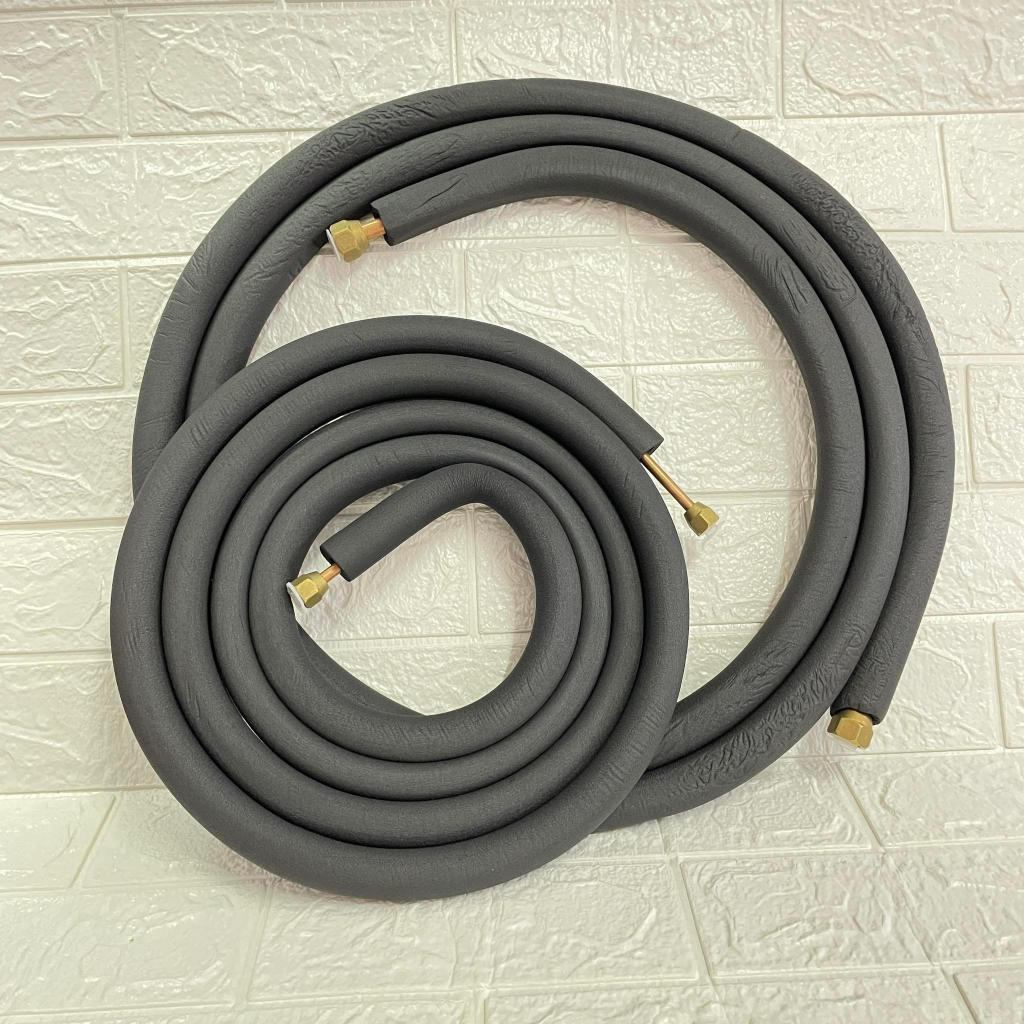 Aircond gas pipe set 1hp 1.5hp 2hp 2.5hp copper tube + aluminium tube ...