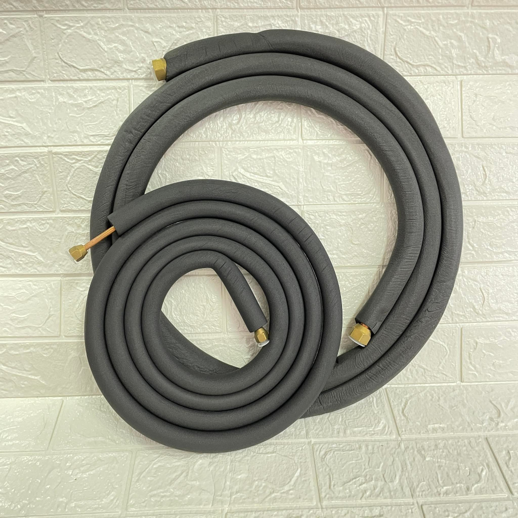 Aircond gas pipe set 1hp 1.5hp 2hp 2.5hp copper tube + aluminium tube ...