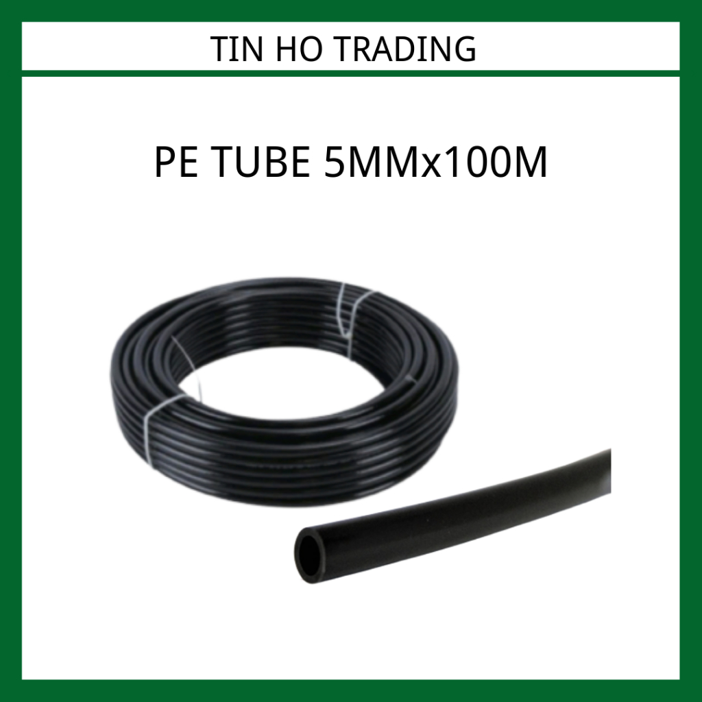 PE TUBE 5MM X 100M ( BLACK ) | Shopee Malaysia