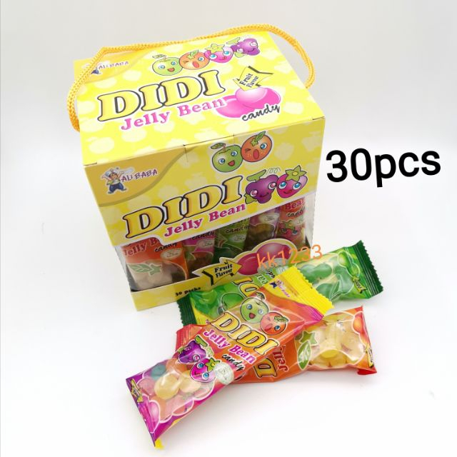 Didi Jelly Bean (Fruit Flavour Candy)~ 30 Packs x 10g | Shopee Malaysia