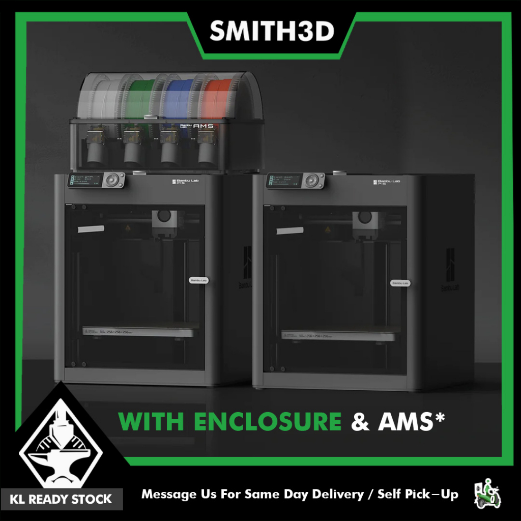 Bambu Lab P1S Series P1S Combo AMS Fully Automatic Leveling High Speed Multicolor Support 16 ...