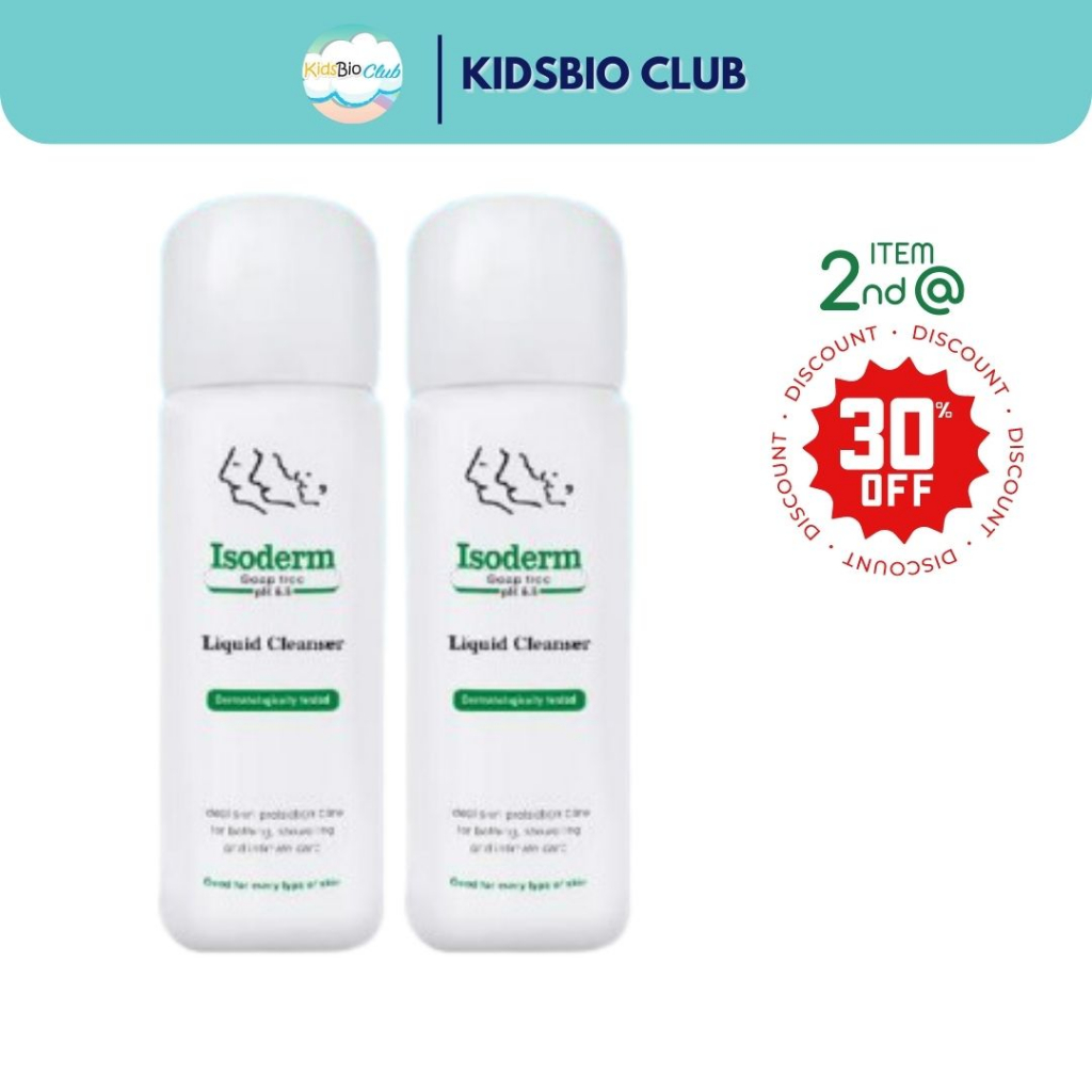 Isoderm Liquid Cleanser Twin Pack(250ml x 2) | Shopee Malaysia