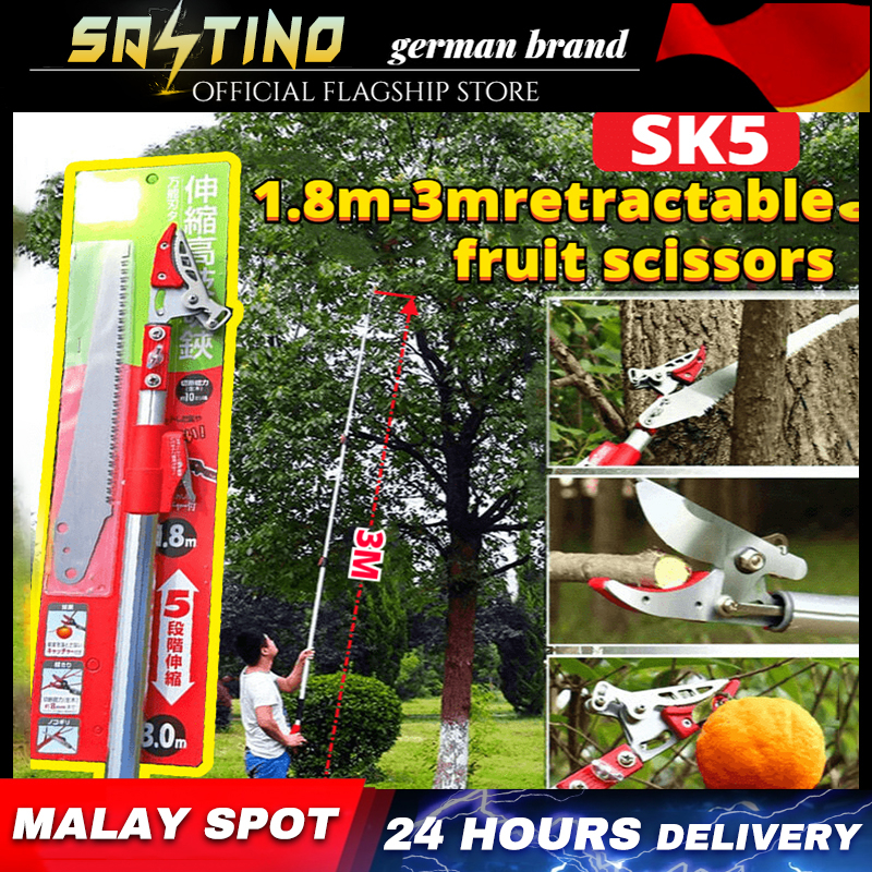 Fruit Picker （band saw）1.8-3 Meters Extendable High-altitude Fruit ...