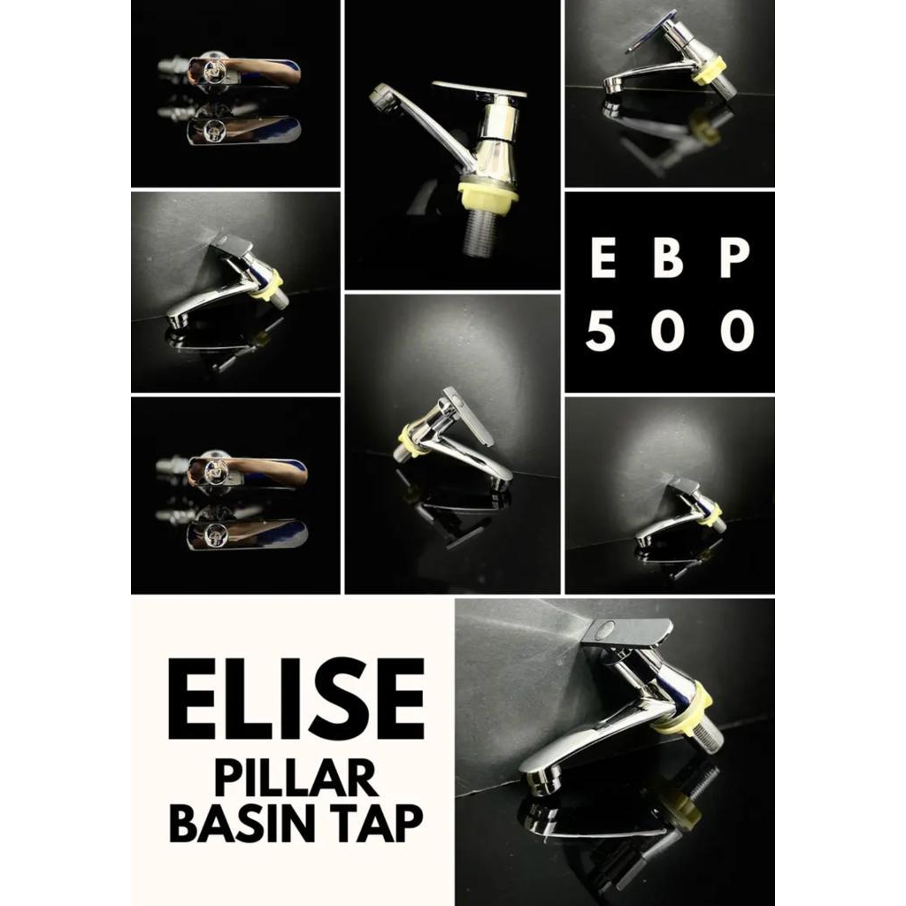 Elise EBW400 Wall Bib Tap and Elise EBP500 Basin Tap | Shopee Malaysia