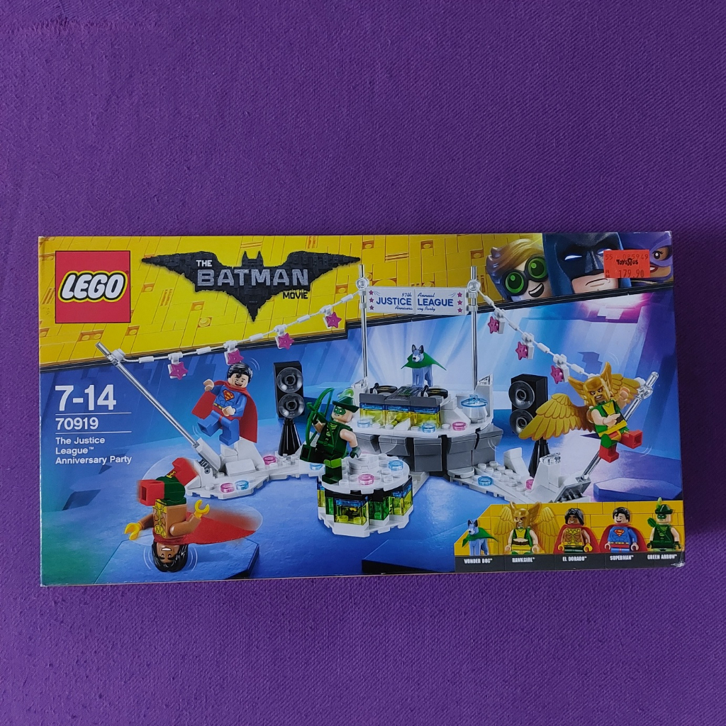 Lego Batman Movie 70919 The Justice League Anniversary Party (NEW/MISB ...