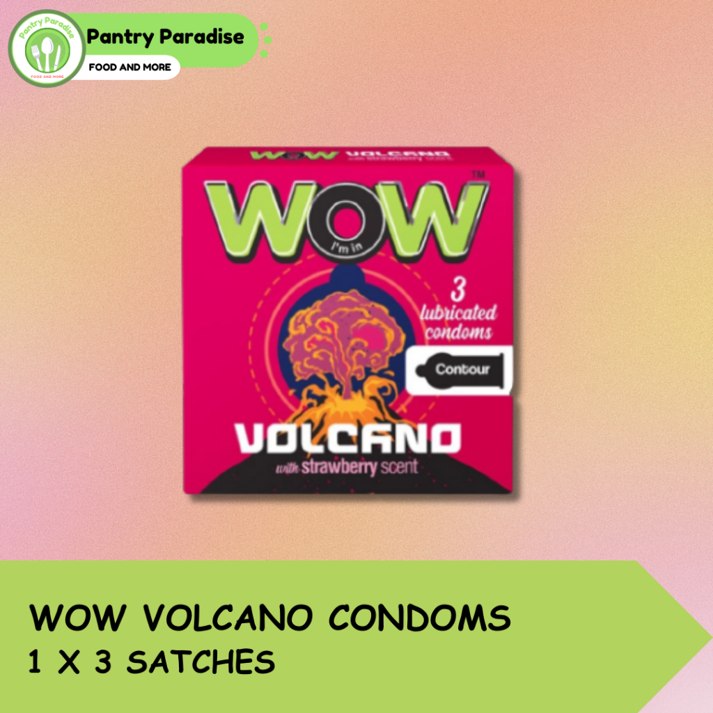 WOW VOLCANO CONDOMS (3'S) | Shopee Malaysia