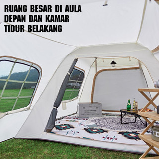 Khemah Camping 9-12orang khemah besar Khemah 8 orang Khemah Terowong ...