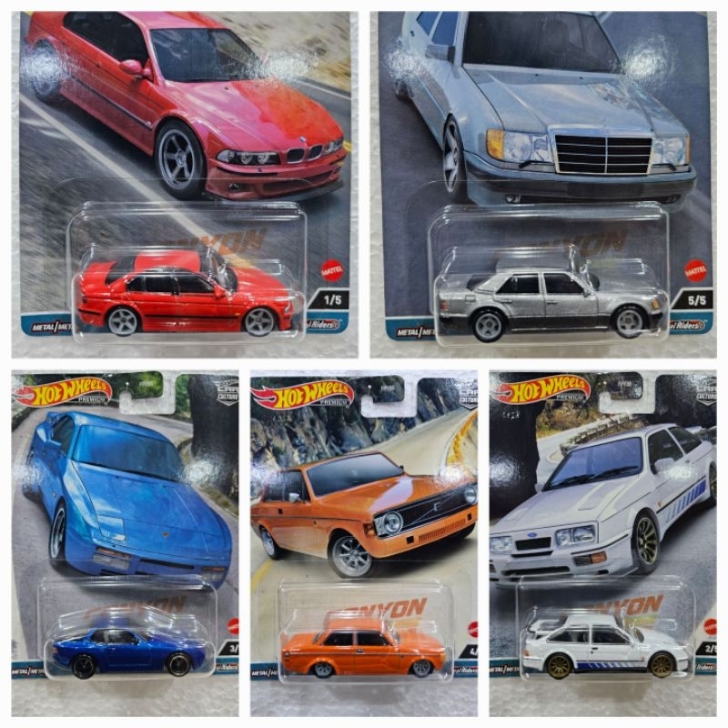Hot Wheels C/W Variation - Mercedes, Volvo, BMW, Ford, Porsche | Shopee ...