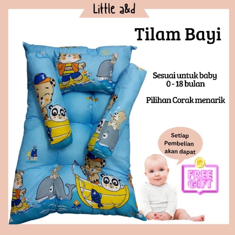 Tilam Baby | Baby Mattress Newborn | Tilam bayi Kartun | Bedding Baby ...