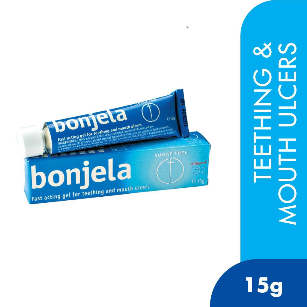 BONJELA FAST ACTING GEL FOR TEETHING AND MOUTH ULCER 15G | Shopee Malaysia