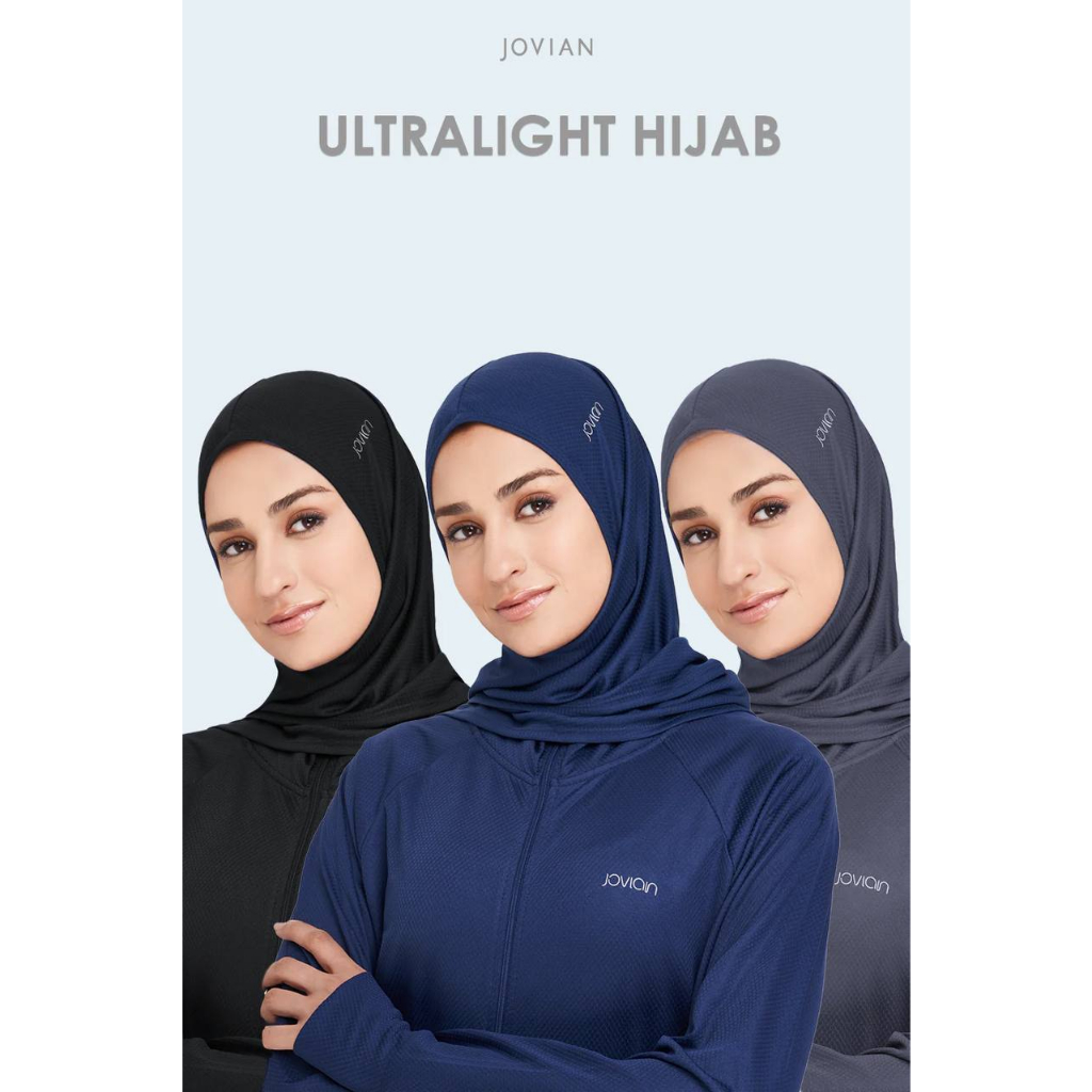 Jovian Sport Hijab | Ultralight Hijab Sport | Shopee Malaysia