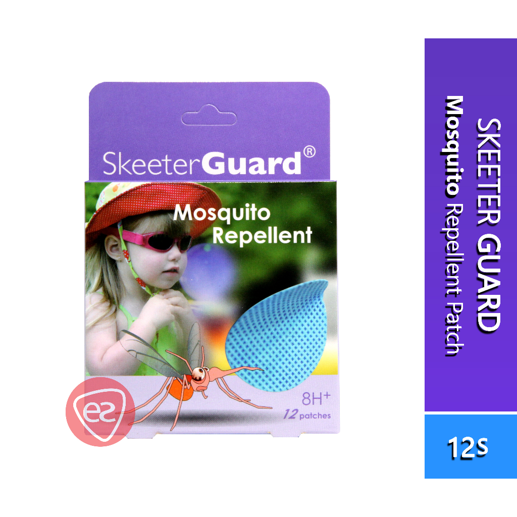 SKEETER GUARD MOSQUITO REPELLENT PATCH 12S (8 HOURS+ MOSQUITO REPELLANT ...