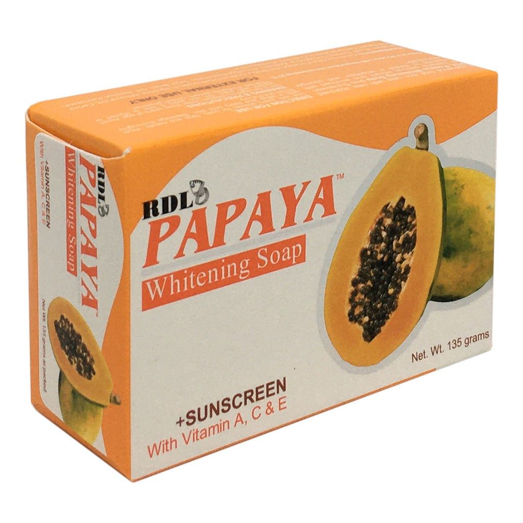 RDL Papaya Whitening Soap (135g) (100% ORIGINAL PHILIPINES) | Shopee ...