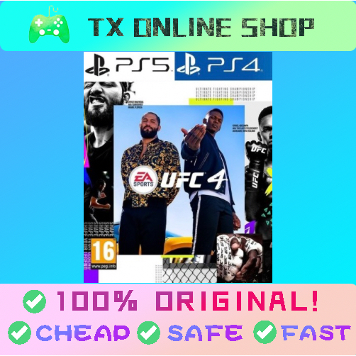 🔥PROMO🔥 UFC 4 PS5 / PS4 Original Game | Shopee Malaysia