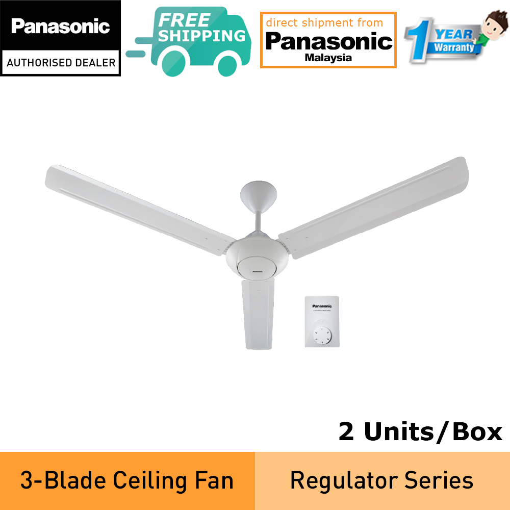 Panasonic Ceiling Fan 5-Speed Regulator (60" x 2 Units/Box) F-M15A0 ...