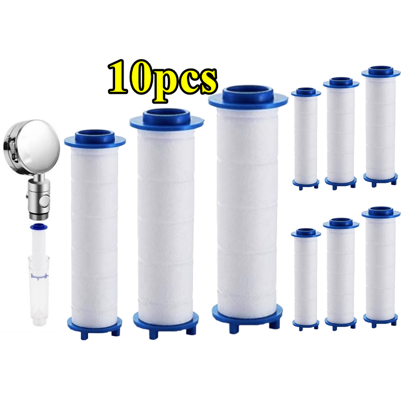 10pcs PP Filter PP Cotton Shower Head Filter Filtration Handheld Bath ...