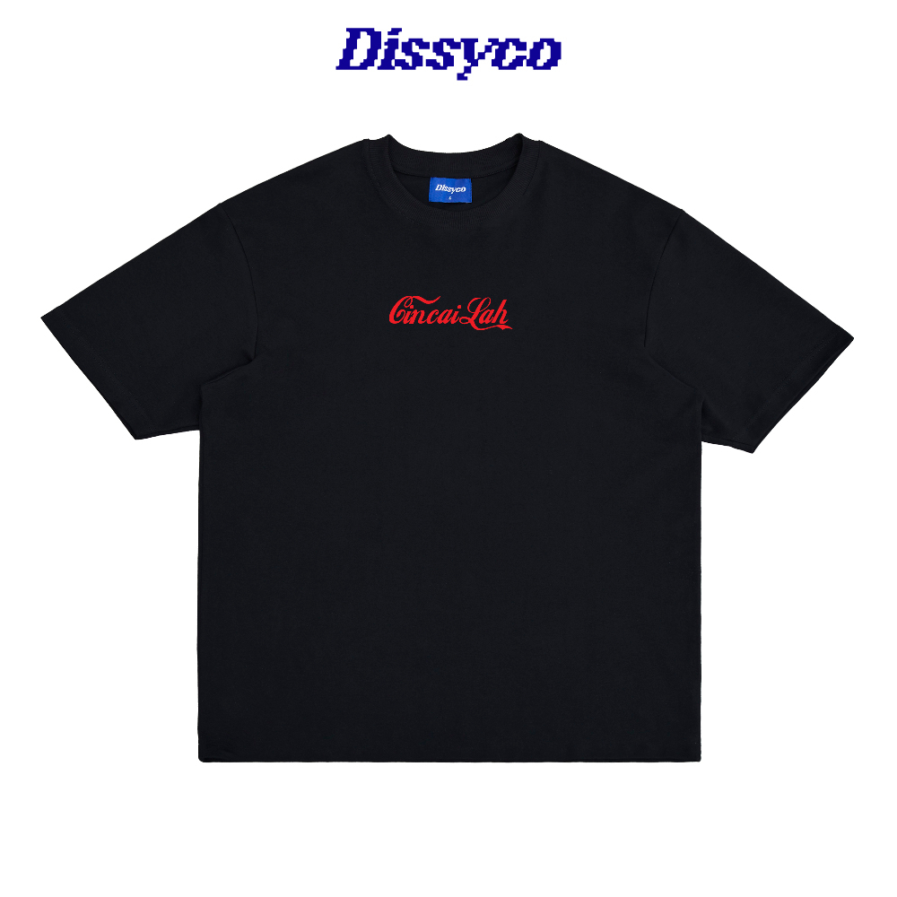 Dissyco CINCAILAH BLACK TEE (RED) | Shopee Malaysia