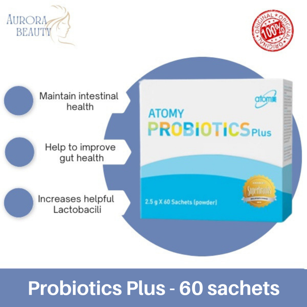 Atomy Probiotics Plus 益生菌 60 Sachets (Powder) Halal 1 Box | Shopee Malaysia