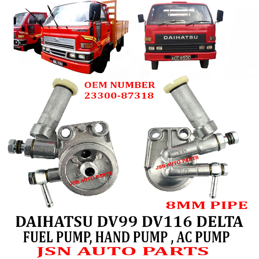 FUEL PUMP HAND PUMP AC PUMP DIESEL FOR JAPANESE LORRY 4X4 HINO NISSAN ...