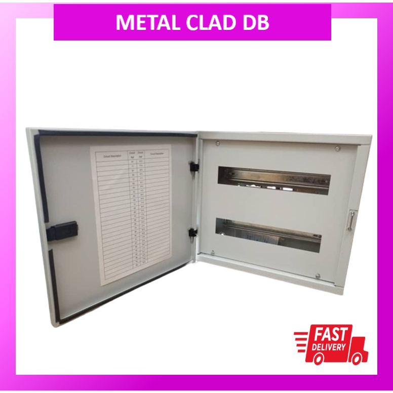 LSE EM2 EM-2 METAL CLAD DB 2 ROW 30 WAY DISTRIBUTION BOX ELECTRICAL BOX ...