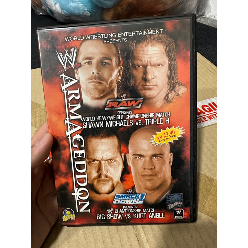 Vcd dvd Wwe wwf Wrestling gusti original | Shopee Malaysia