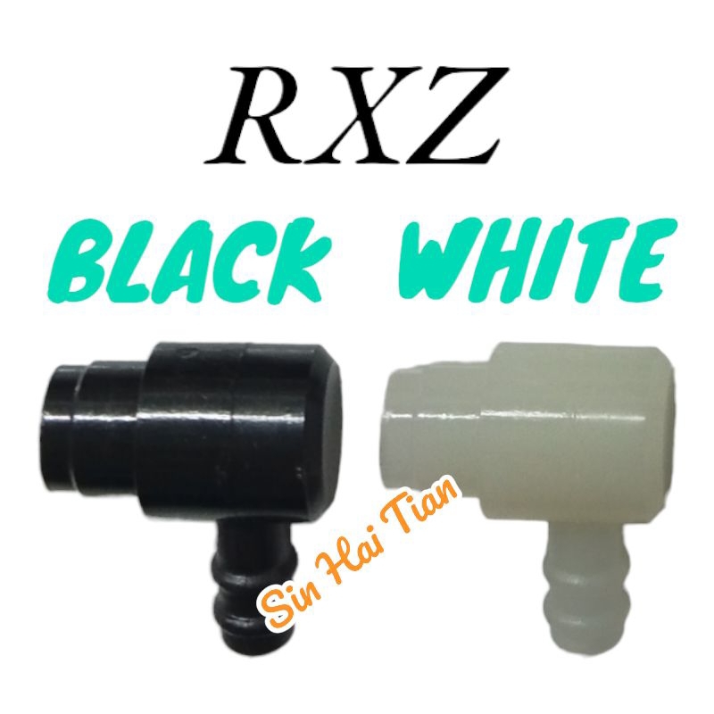 Yamaha RXZ Breathe Pipe / Paip Angin BLACK WHITE | Shopee Malaysia